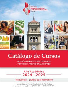 Comparte el Catálogo de Cursos 2024-2025 de la DECEP